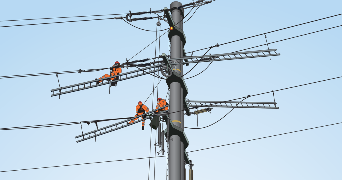 Regole per lavori su linee aeree ad alta tensione | Video