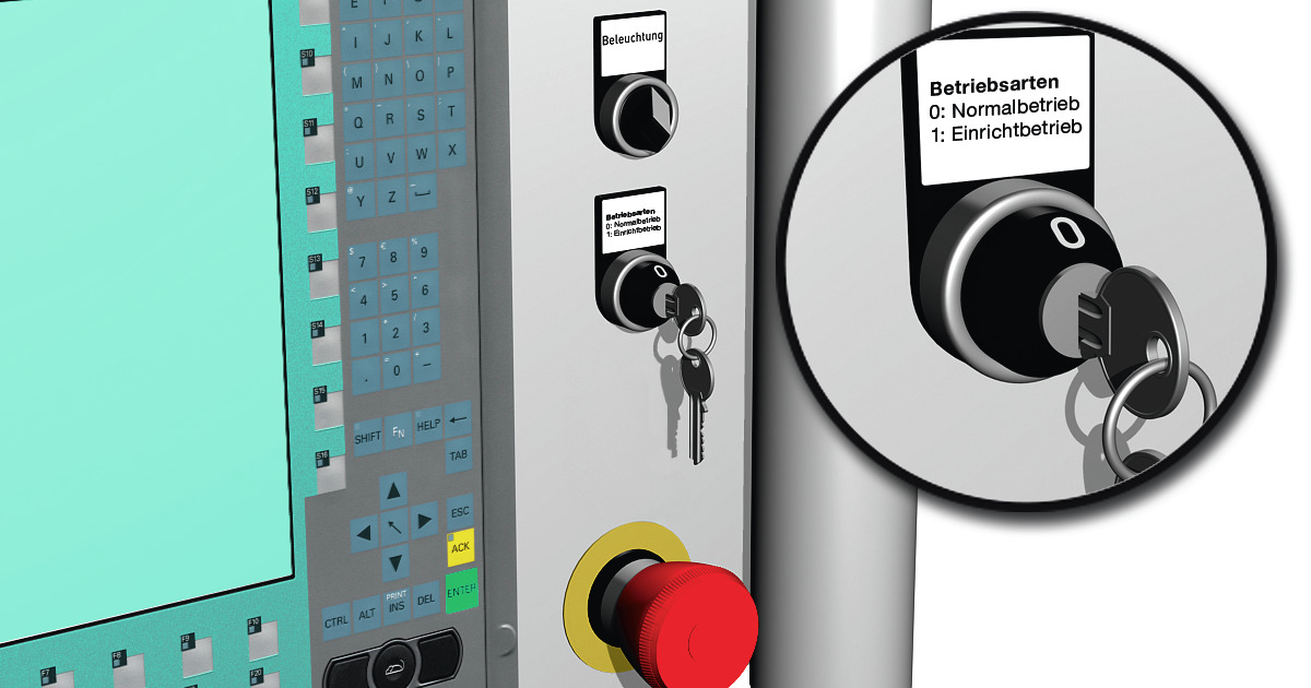 Sélecteurs de mode | Commandes de machines