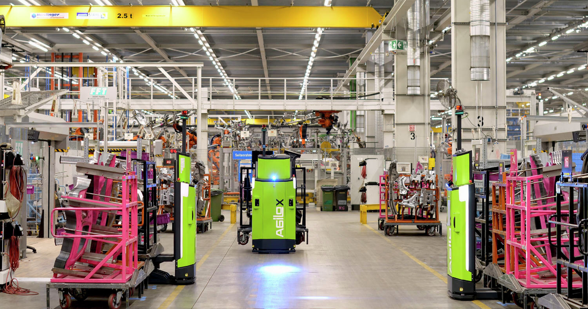 Fahrerlose Transportsysteme (FTS) | Schutzeinrichtung